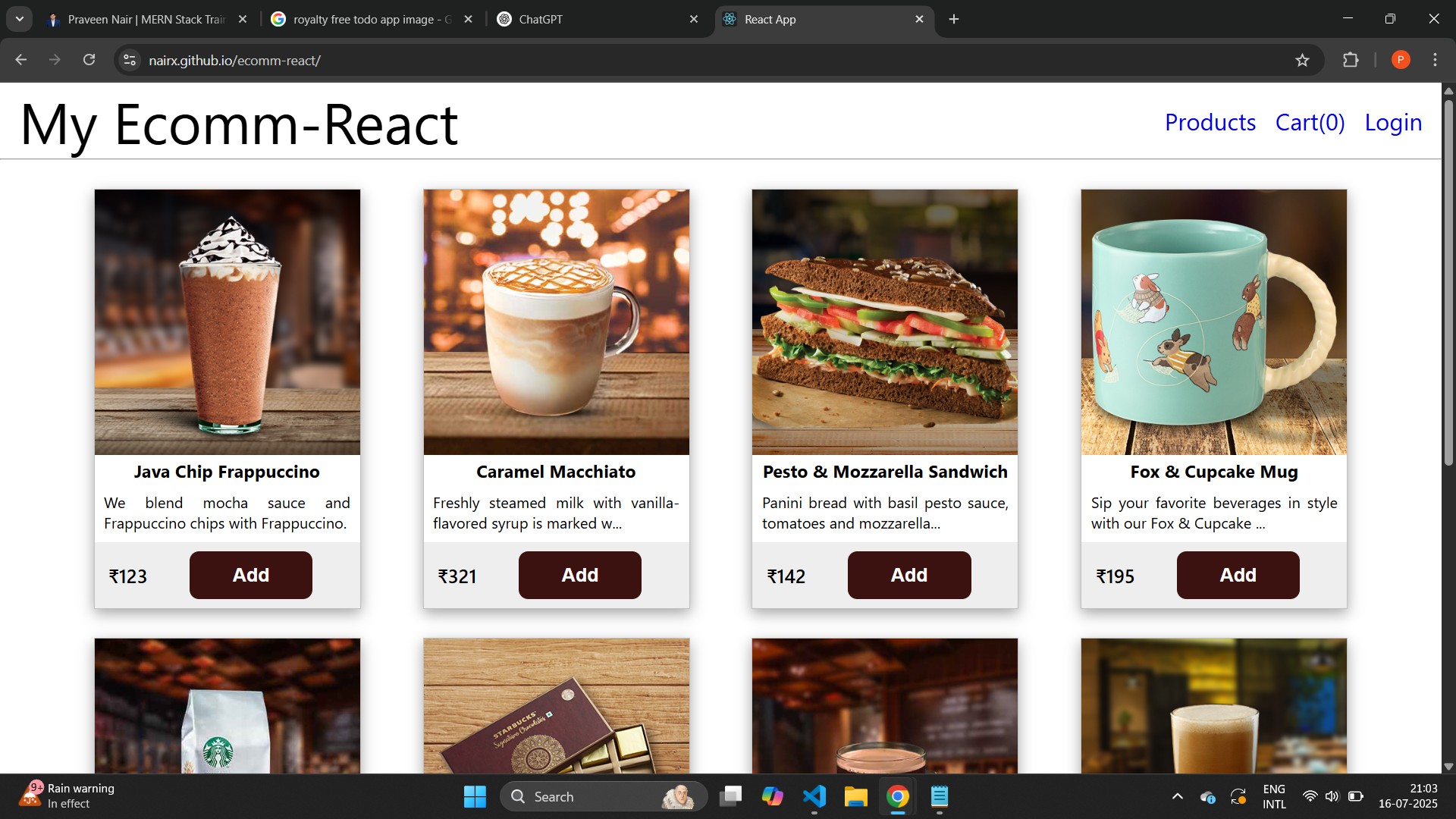 Praveen Nair - MERN, Python and Java Full Stack Trainer